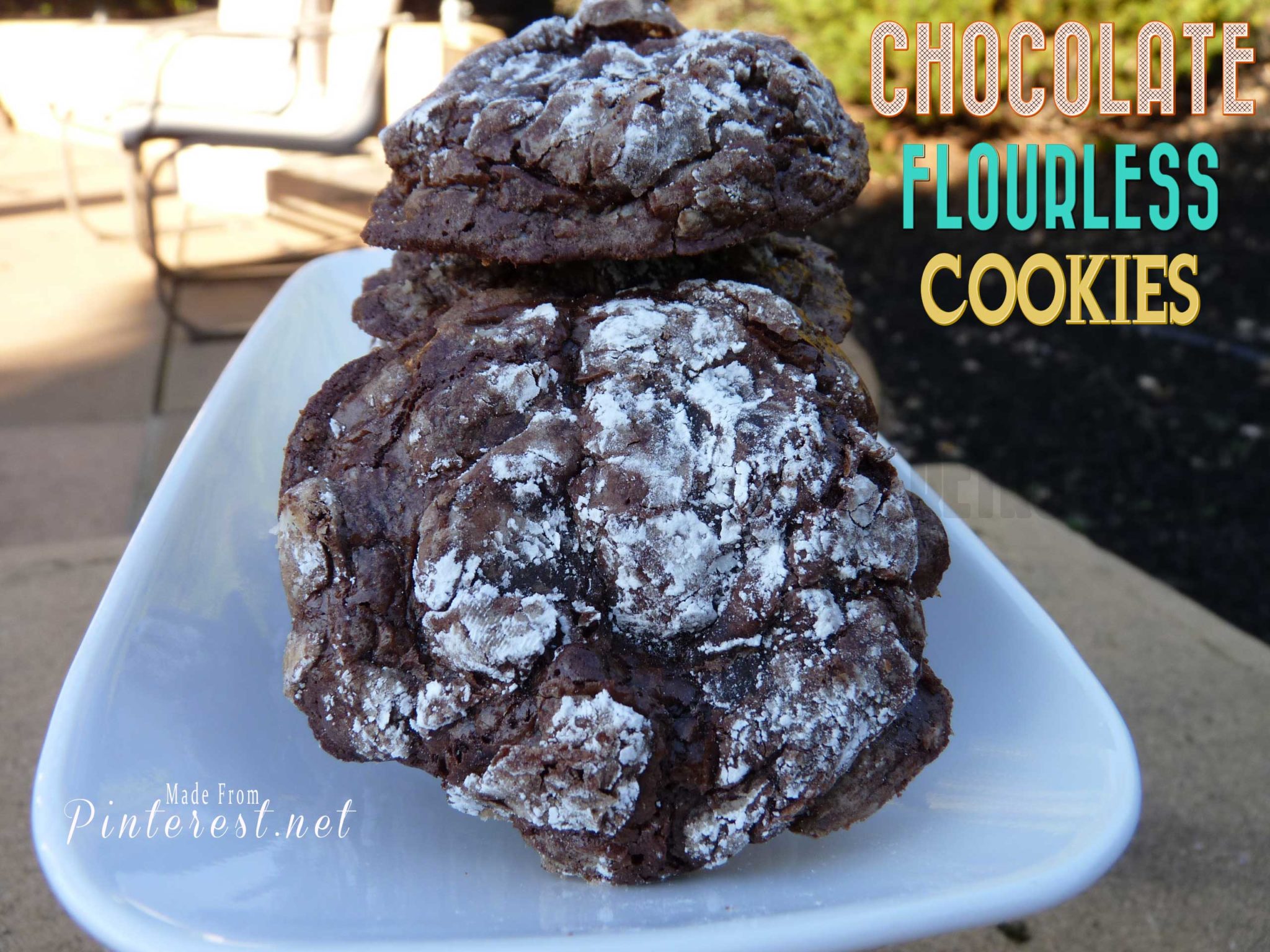 Flourless Chocolate Cookies