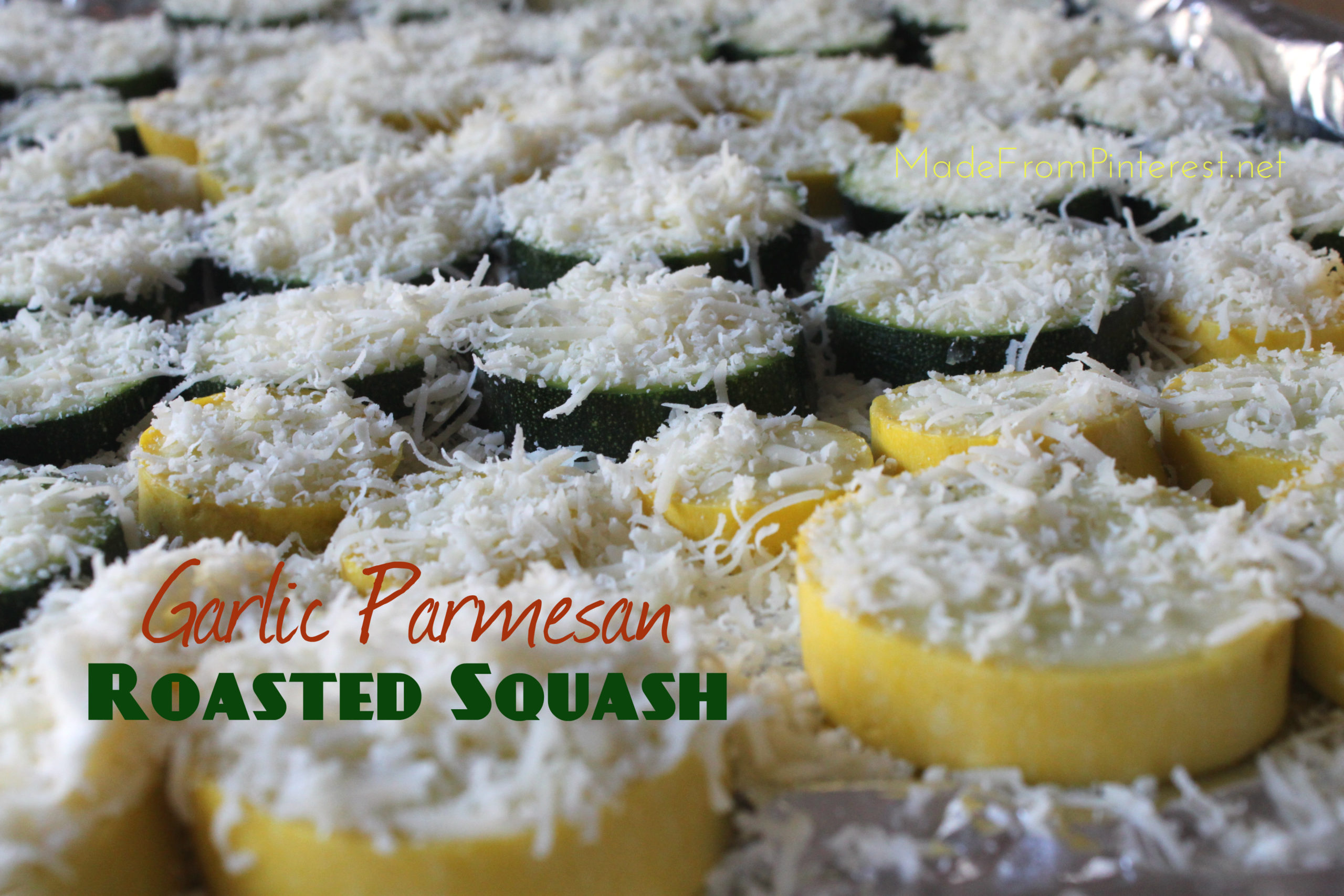 Garlic Parmesan Roasted Squash - TGIF - This Grandma is Fun