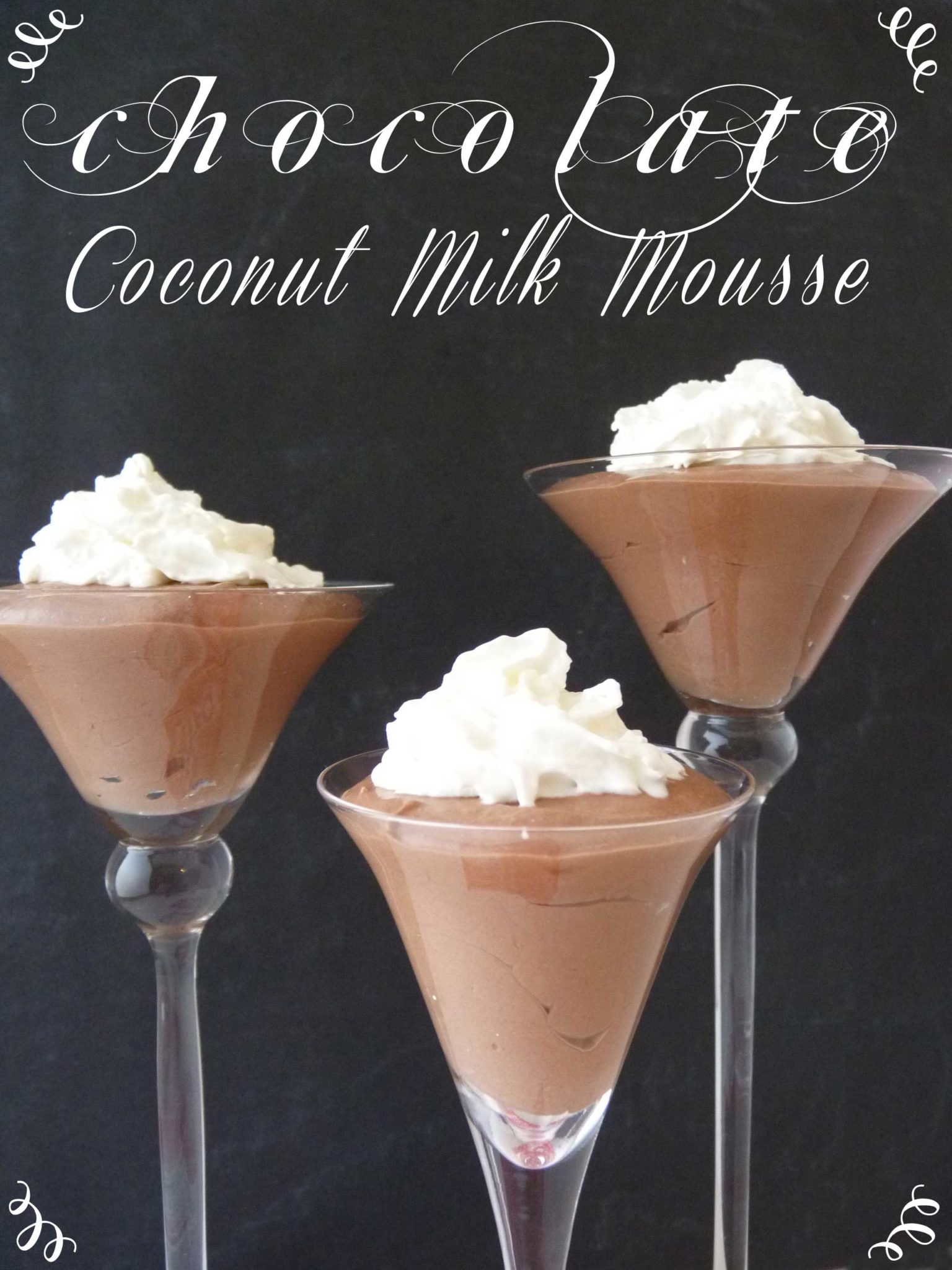 Chocolate Coconut Milk Mousse - TGIF - This Grandma is Fun