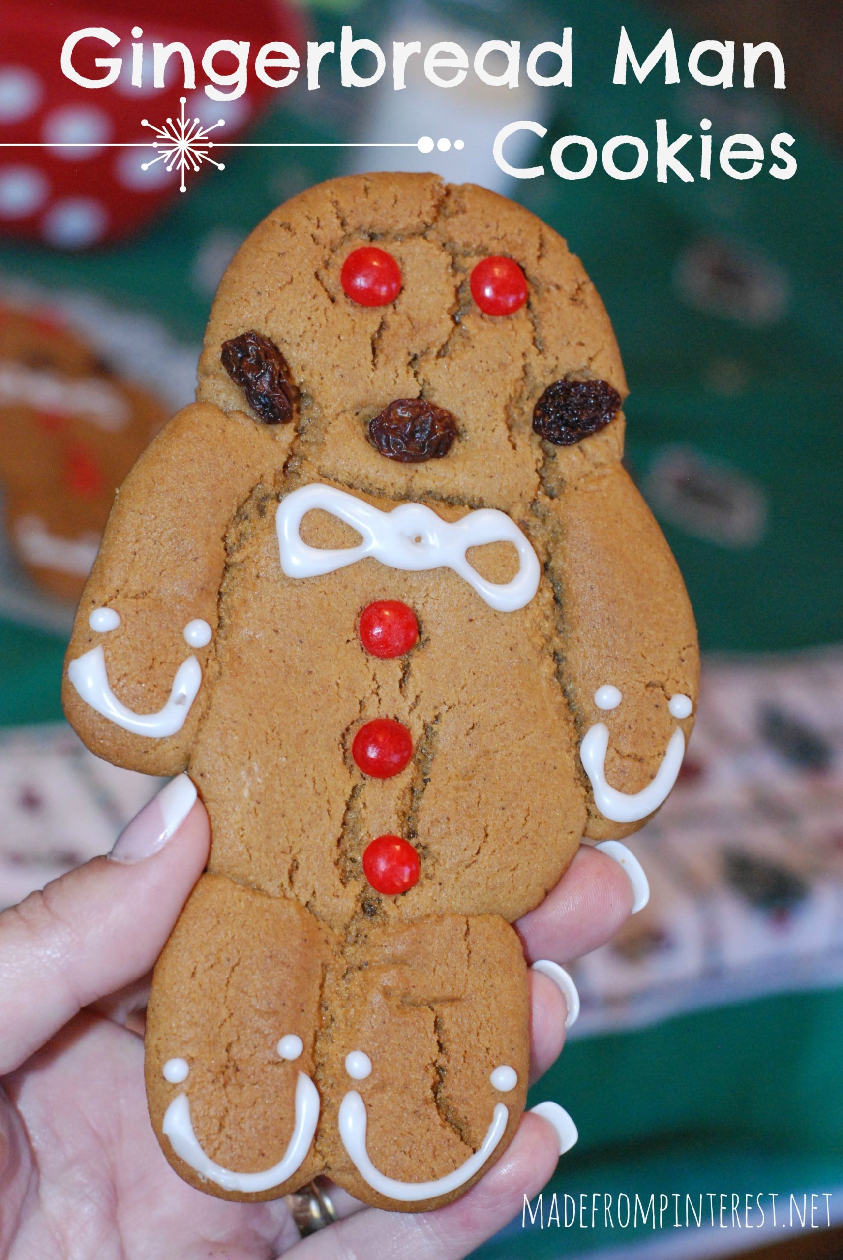 Gingerbread Man Cookies - TGIF - This Grandma is Fun