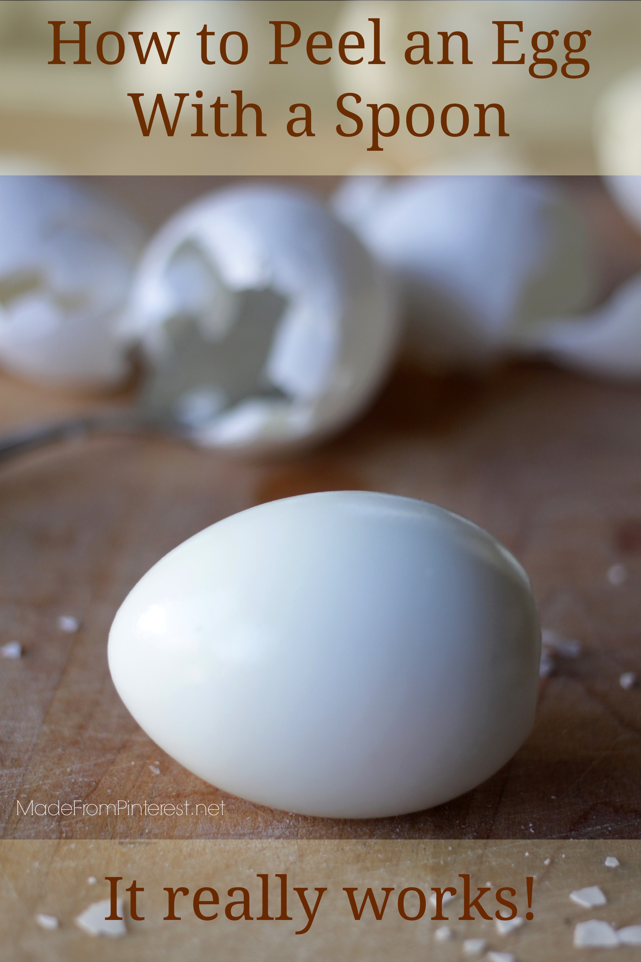 How to Peel an Egg With a Spoon - TGIF - This Grandma is Fun