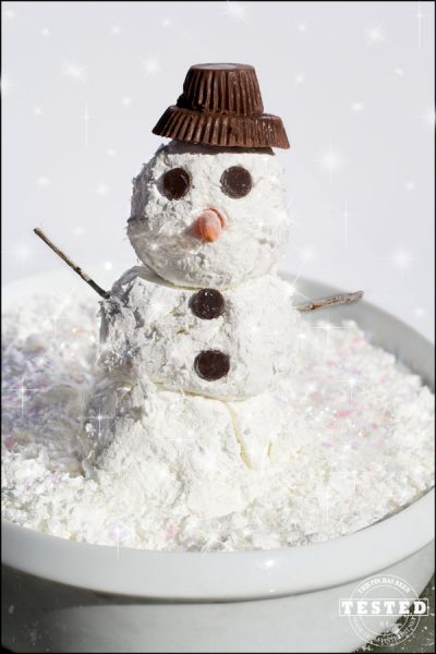 DIY Sparkle Snow - TGIF - This Grandma is Fun