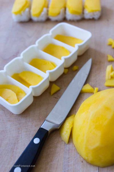 Sweet Thai Coconut Mango Sticky Rice Bites - TGIF - This Grandma is Fun