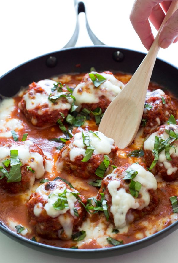 One Pan Meatball Skillet - TGIF - This Grandma is Fun