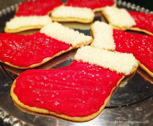 Christmas Stocking Cookies - TGIF - This Grandma is Fun