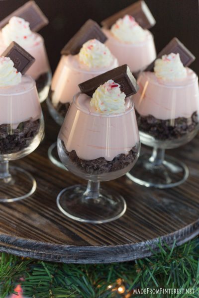 Nestlé Crunch Peppermint Mousse Parfait - TGIF - This Grandma is Fun