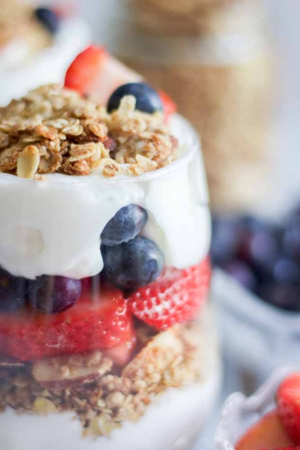 Red, White and Blue Patriotic Parfaits - TGIF - This Grandma is Fun