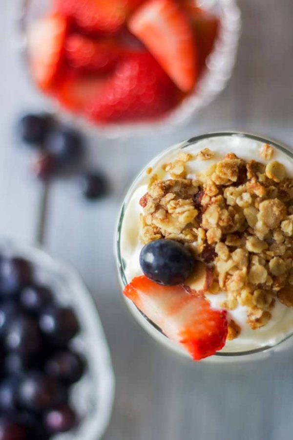 Red, White and Blue Patriotic Parfaits - TGIF - This Grandma is Fun