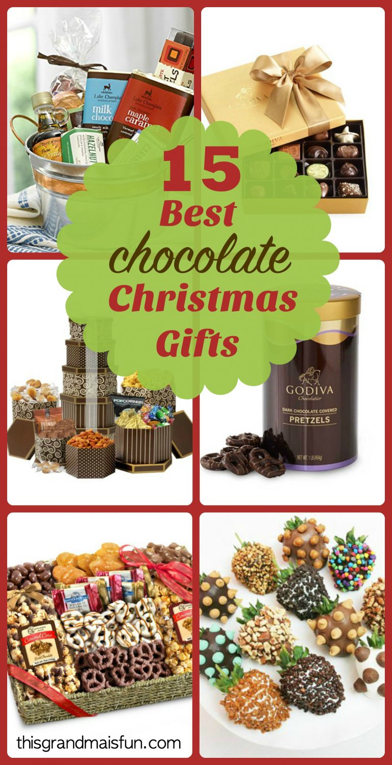 15 Best Chocolate Christmas Gifts - TGIF - This Grandma is Fun