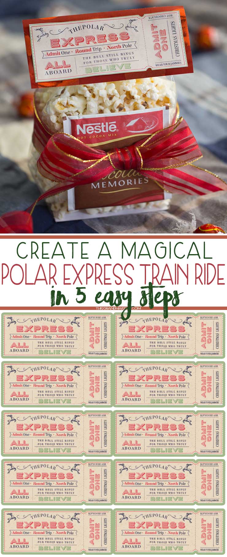 Create a Magical Polar Express Train Ride in 5 Simple Steps - TGIF ...