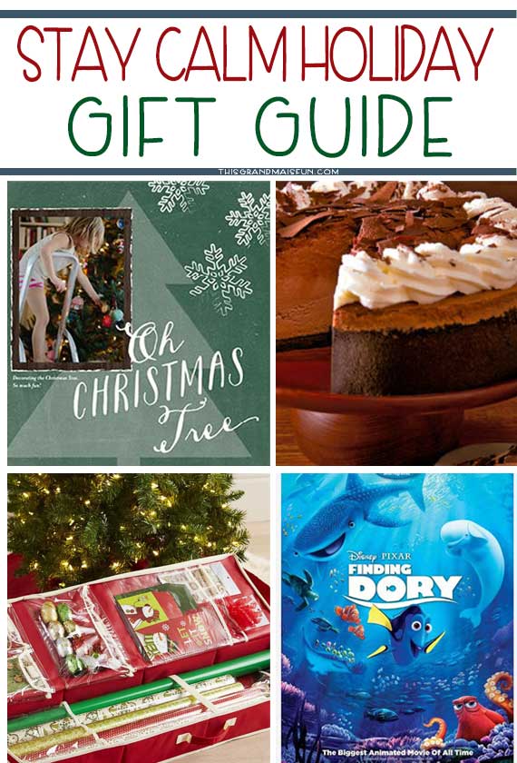 Stay Calm Holiday Gift Guide - TGIF - This Grandma is Fun