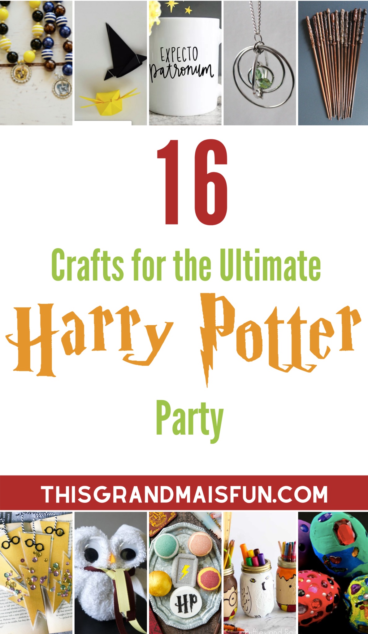 101 Ideas for the Ultimate Harry Potter Party - TGIF - This Grandma is Fun
