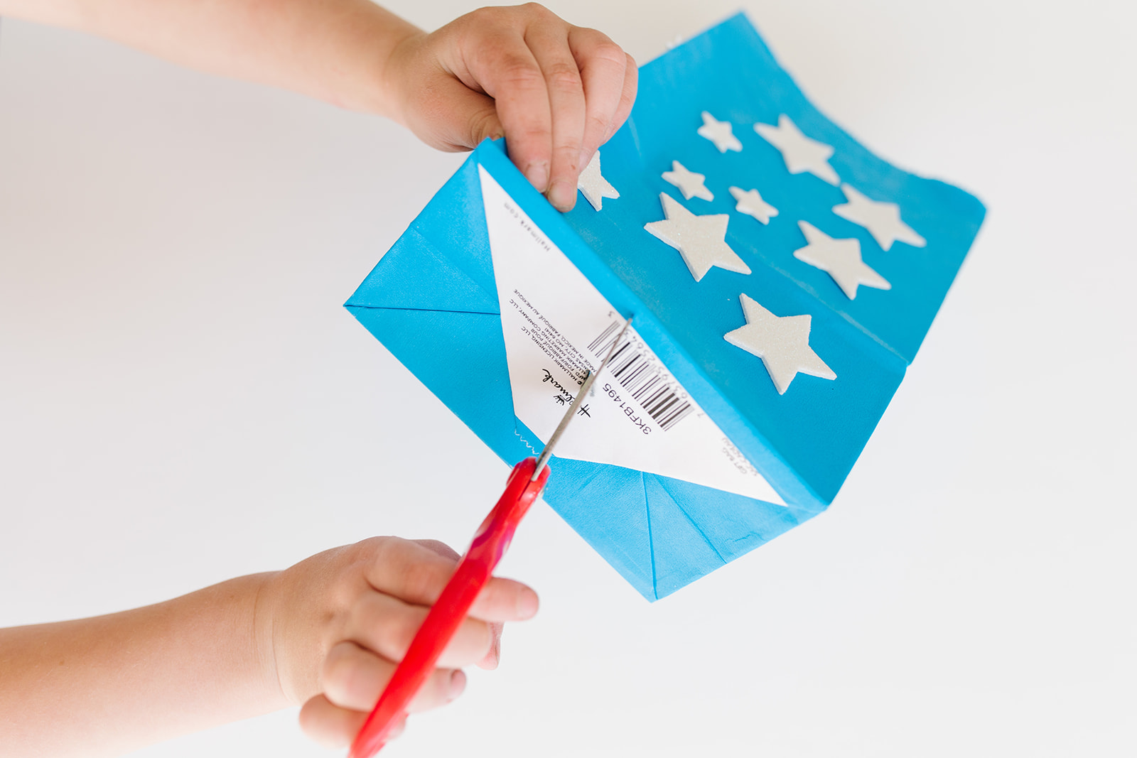 Paper Bag Flag Kite - TGIF - This Grandma is Fun
