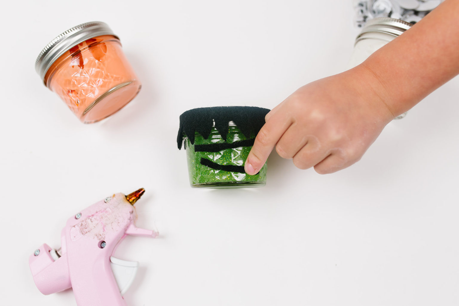 Halloween Slime Jars - TGIF - This Grandma is Fun