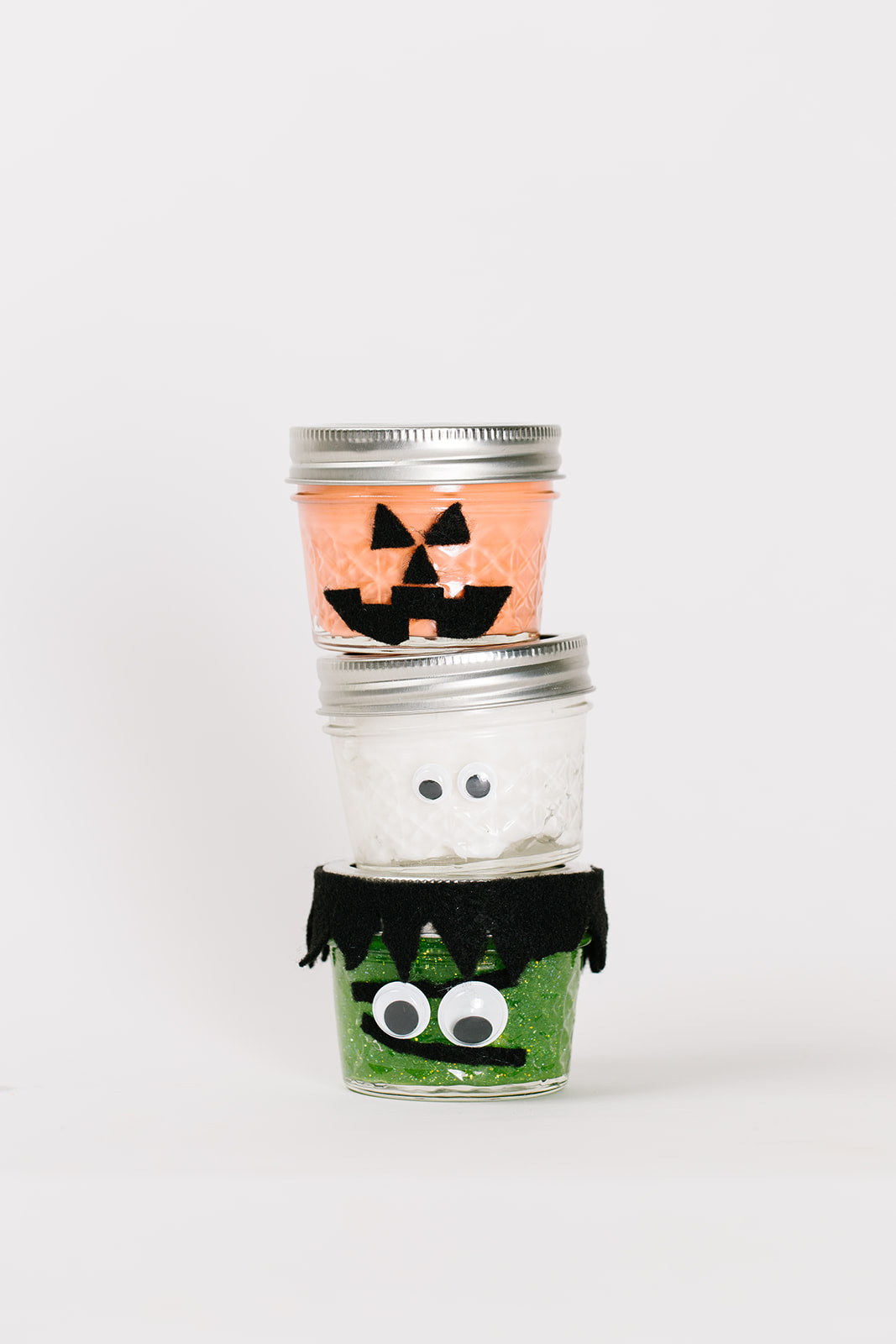 Halloween Slime Jars - TGIF - This Grandma is Fun