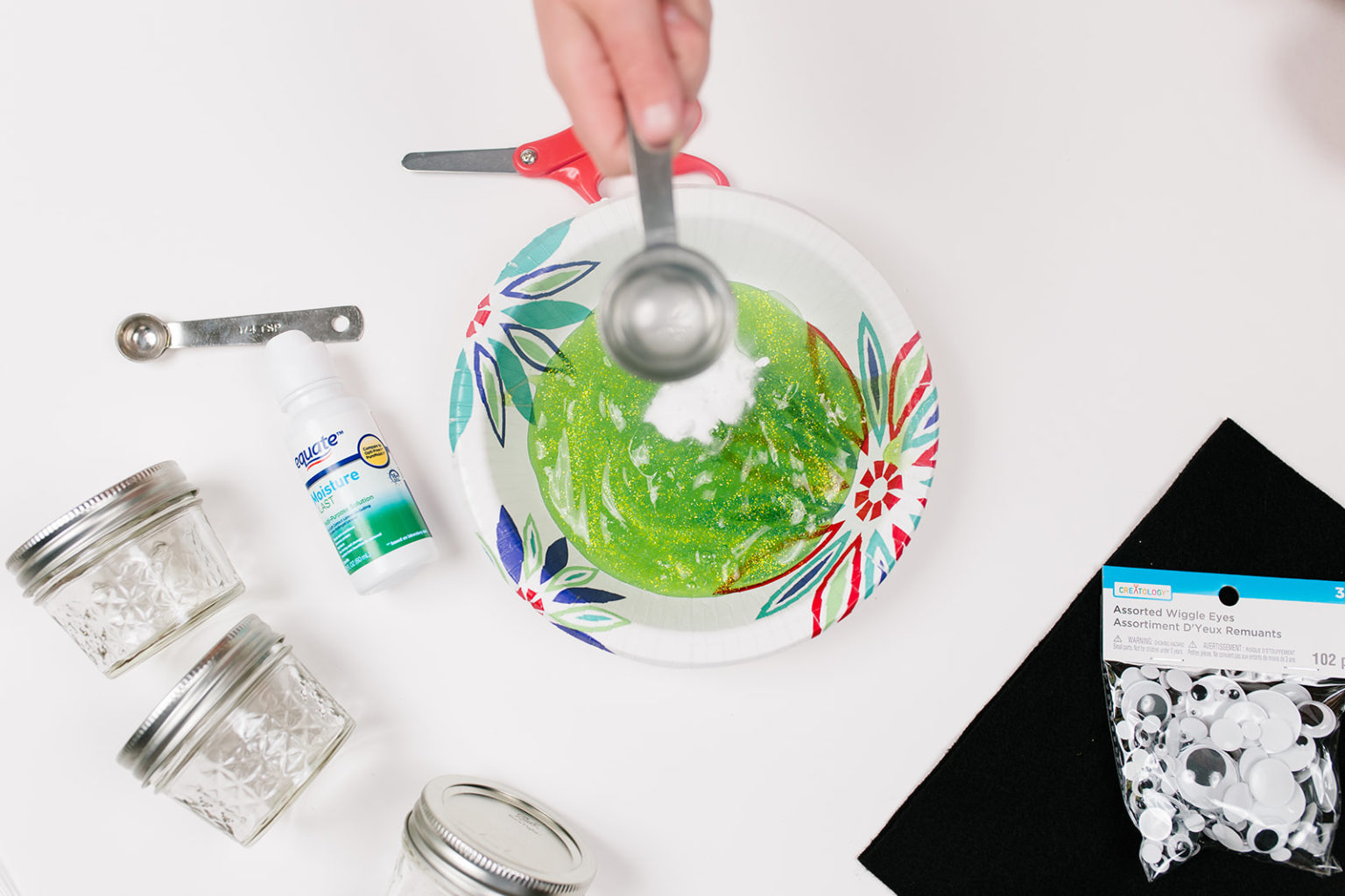 Halloween Slime Jars - TGIF - This Grandma is Fun