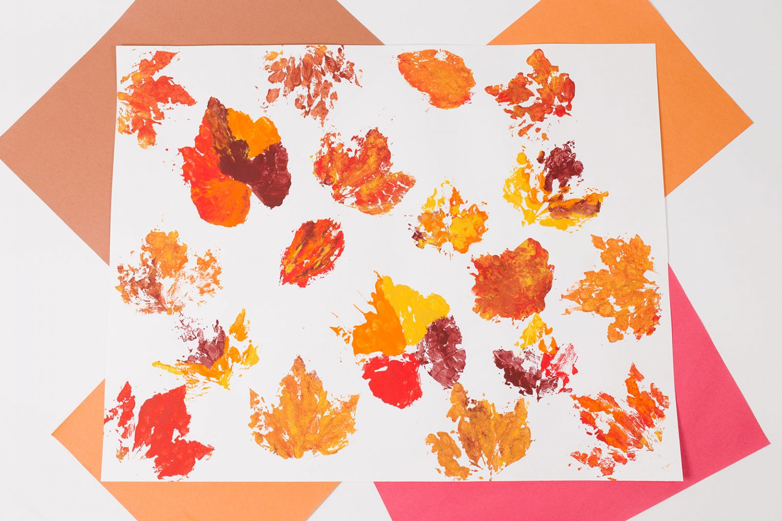 Fall Leaf Craft - TGIF - This Grandma is Fun